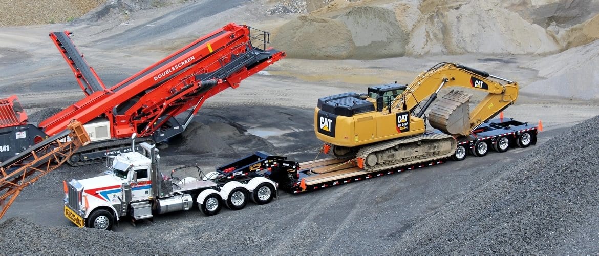 Lowboy Trailers by Globe Trailers